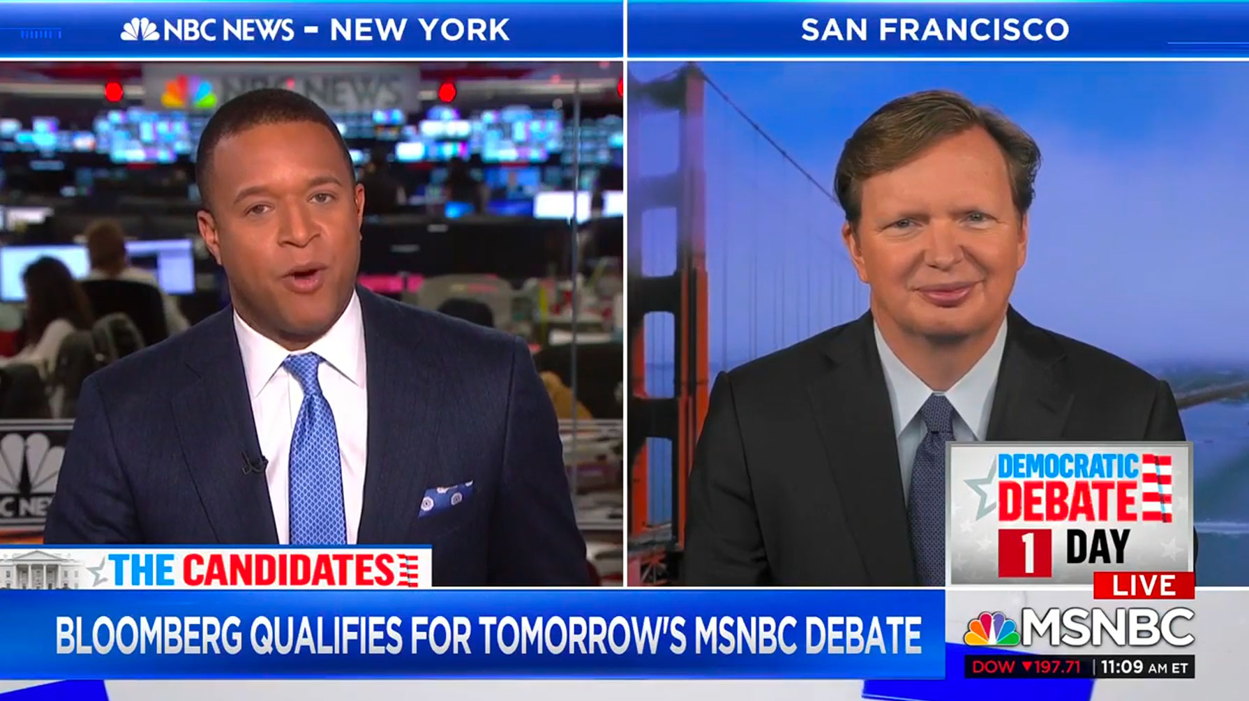 “For the first time, Michael Bloomberg is going to face real fire ...